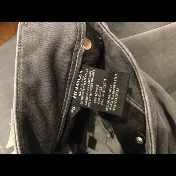 Hudson Jeans | Jeans | Hudson Collin Super Stretch Skinny Gray Bnwt ...